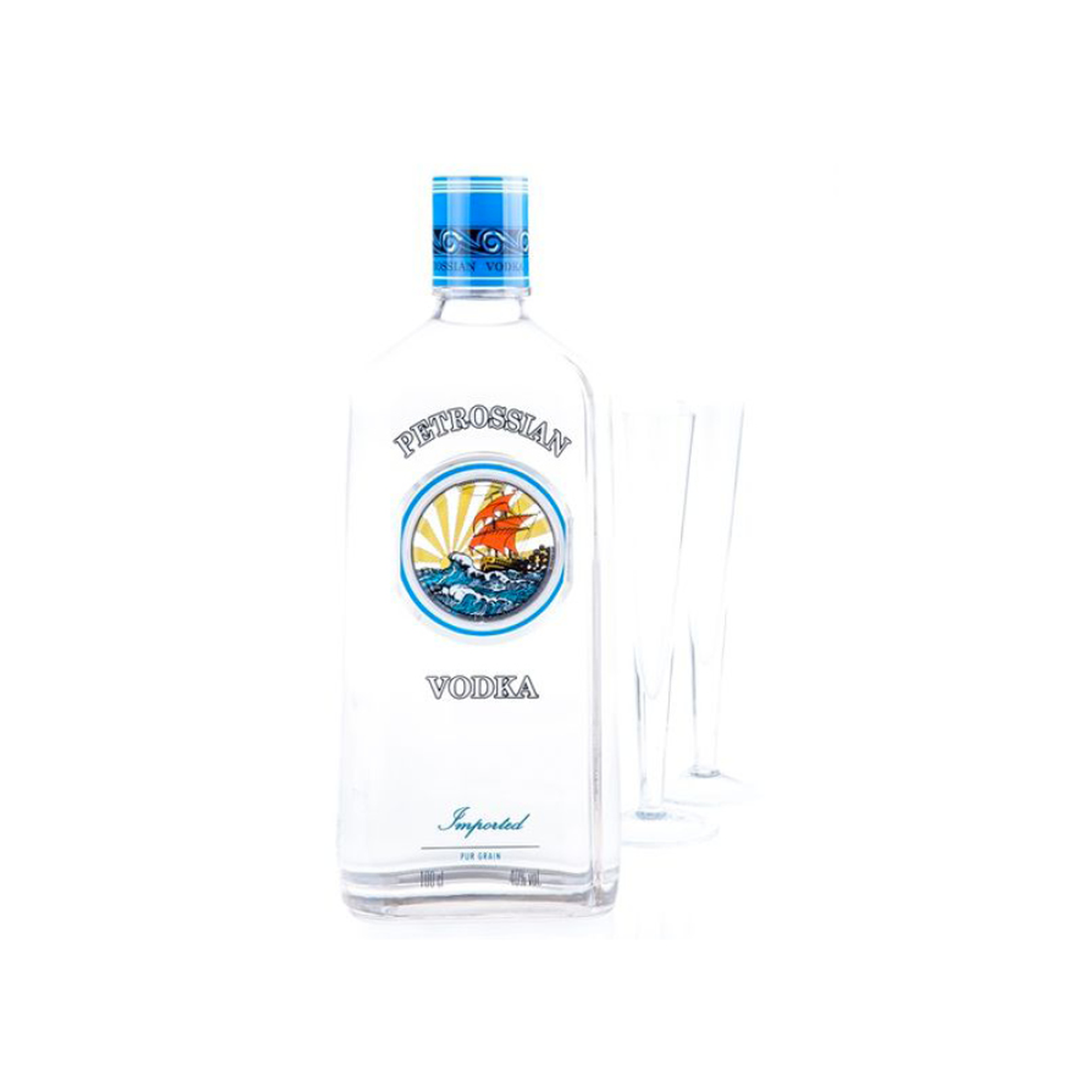 Vodka Petrossian Premium - La Compagnie des Saumons & Caviars